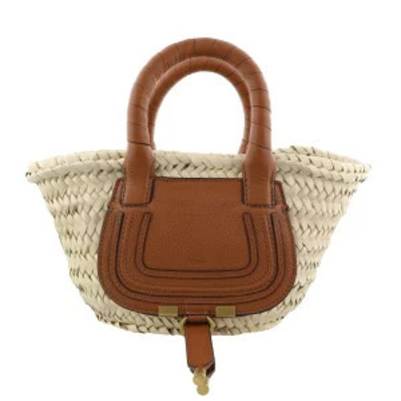 Chloe | Bags | Chloe Tote Bag Marcie Brown Tan | Poshmark